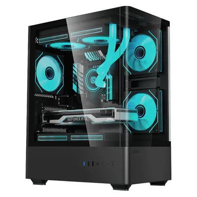 SOEYI U620 Black Gaming Computer Case - ITLAB COMPUTERS